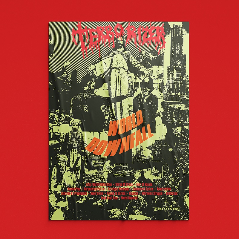 Poster Terrorizer - World Downfall / Tamanho A3 | Shopee Brasil