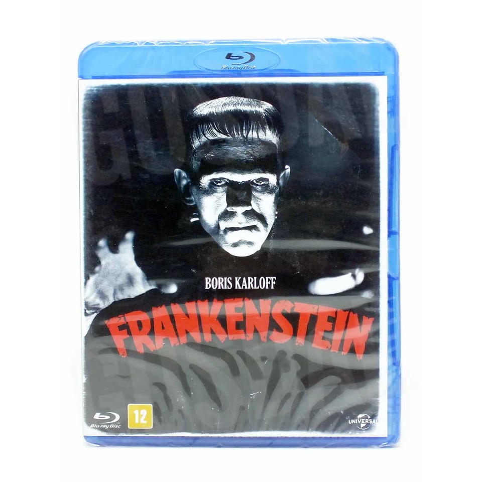 Blu Ray Frankenstein 1931 - Com Boris Karloff - Edição Monstros ...