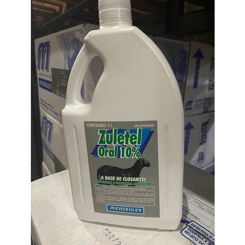 Zuletel Oral 1 Litro Closantel 10% Bovino Ovino | Shopee Brasil