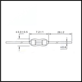 1 Fusivel De Pico 2-1/2a 2.5a 2,5a 2500ma Fusistor Micro Chip Verde ...