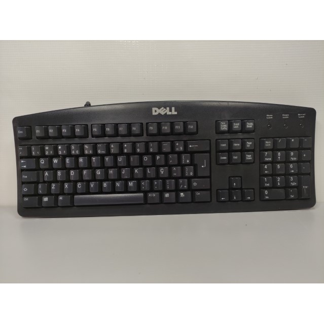 Teclado Dell Rt7d20 Antigo Ps2 Português Ç Funcionando Ok | Shopee Brasil