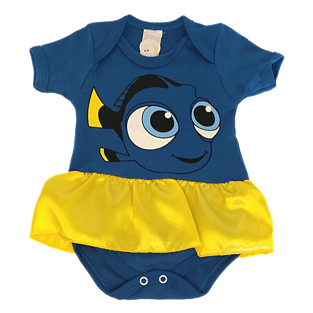 Body Temático Classic - Dory (Procurando Nemo) | Shopee Brasil
