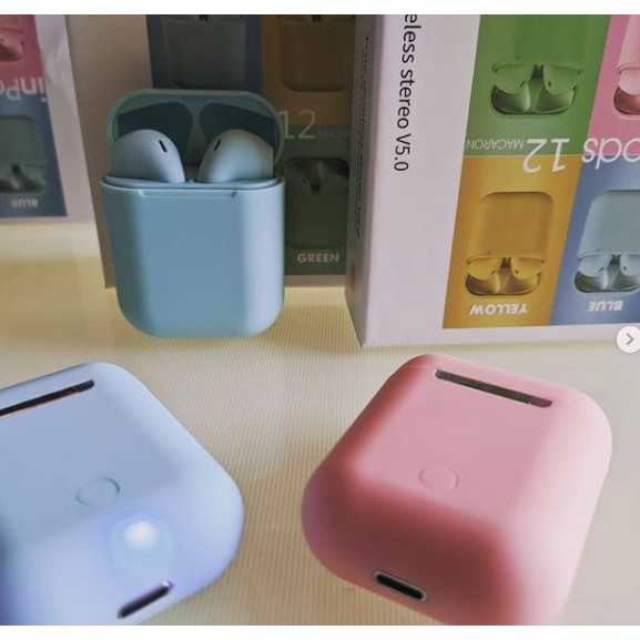 Fone Inpods 12 Macaron bluetooth touch scream (já estão no brasil ...