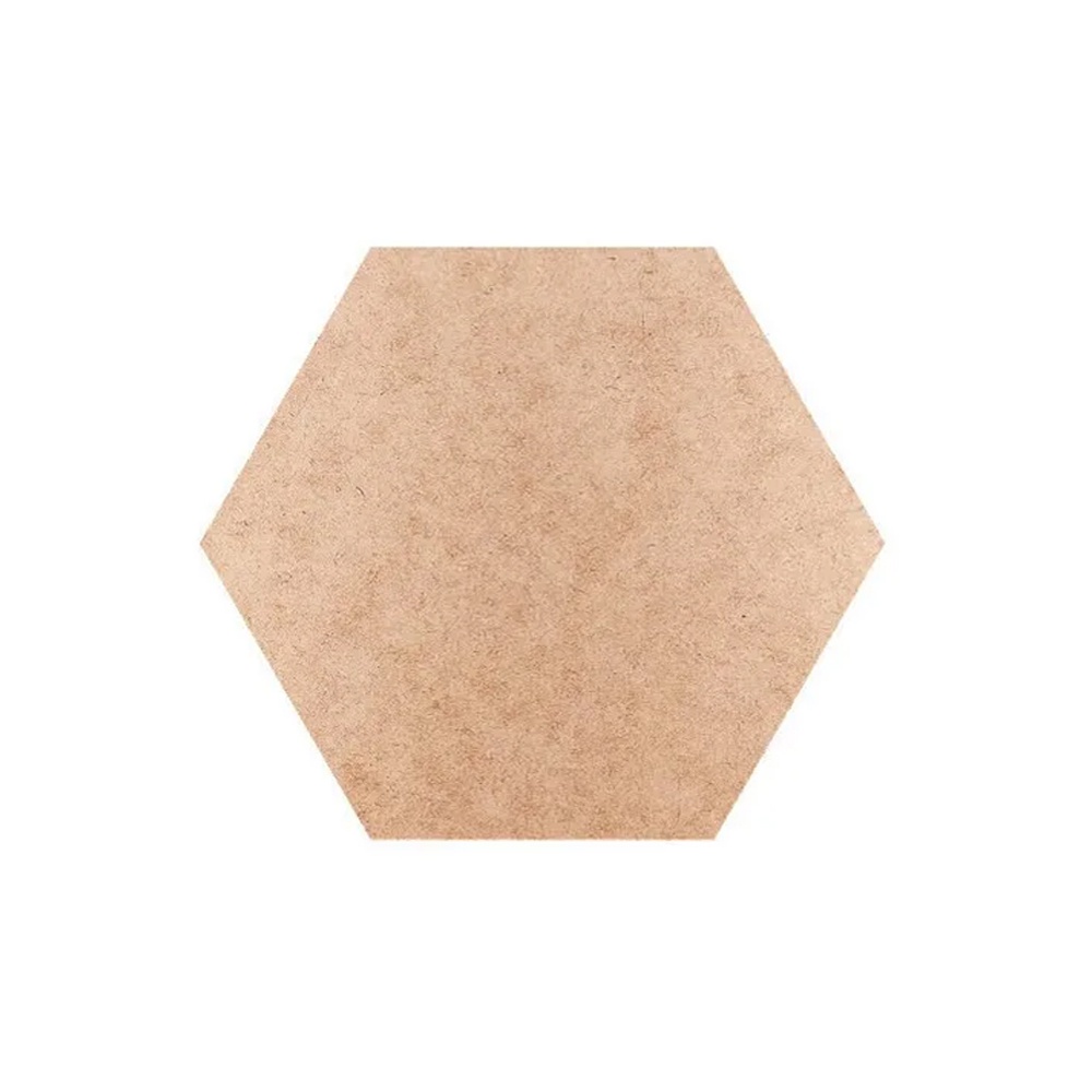 12 Hexagonal de mdf 15mm | Shopee Brasil