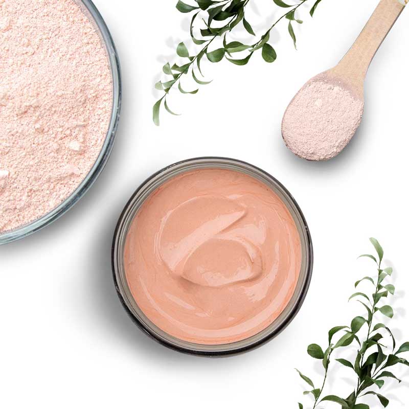 ARGILA ROSA 200G VIDA SAUDAVEL | Shopee Brasil