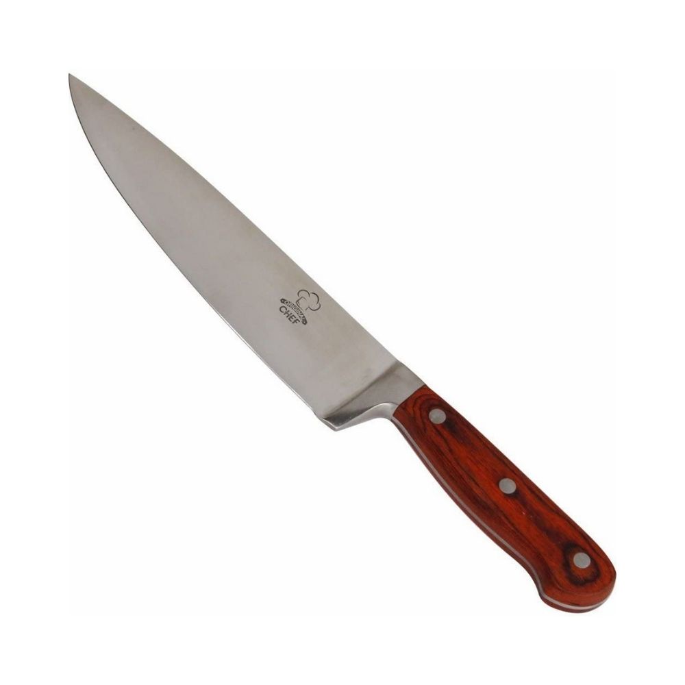 Faca Original Line Chef Cabo Madeira 8 | Shopee Brasil