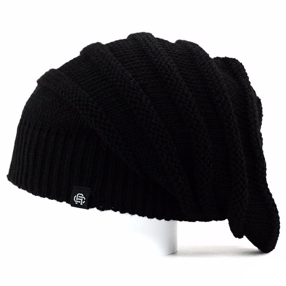 Touca Unissex Oversized Masculina Feminina Anth Co. Preta | Shopee Brasil