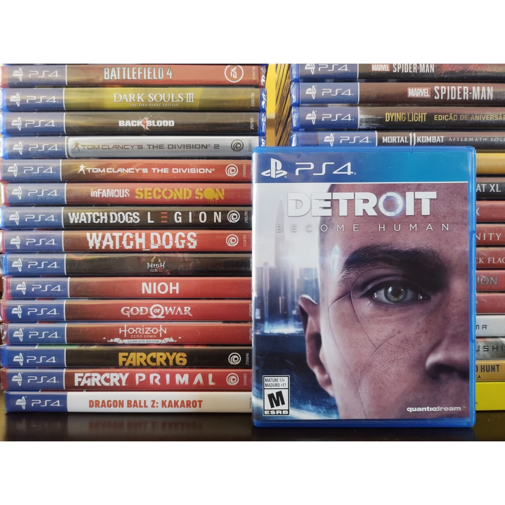 Detroit: Become Human - PS4 - Mídia Física Lacrada | Shopee Brasil
