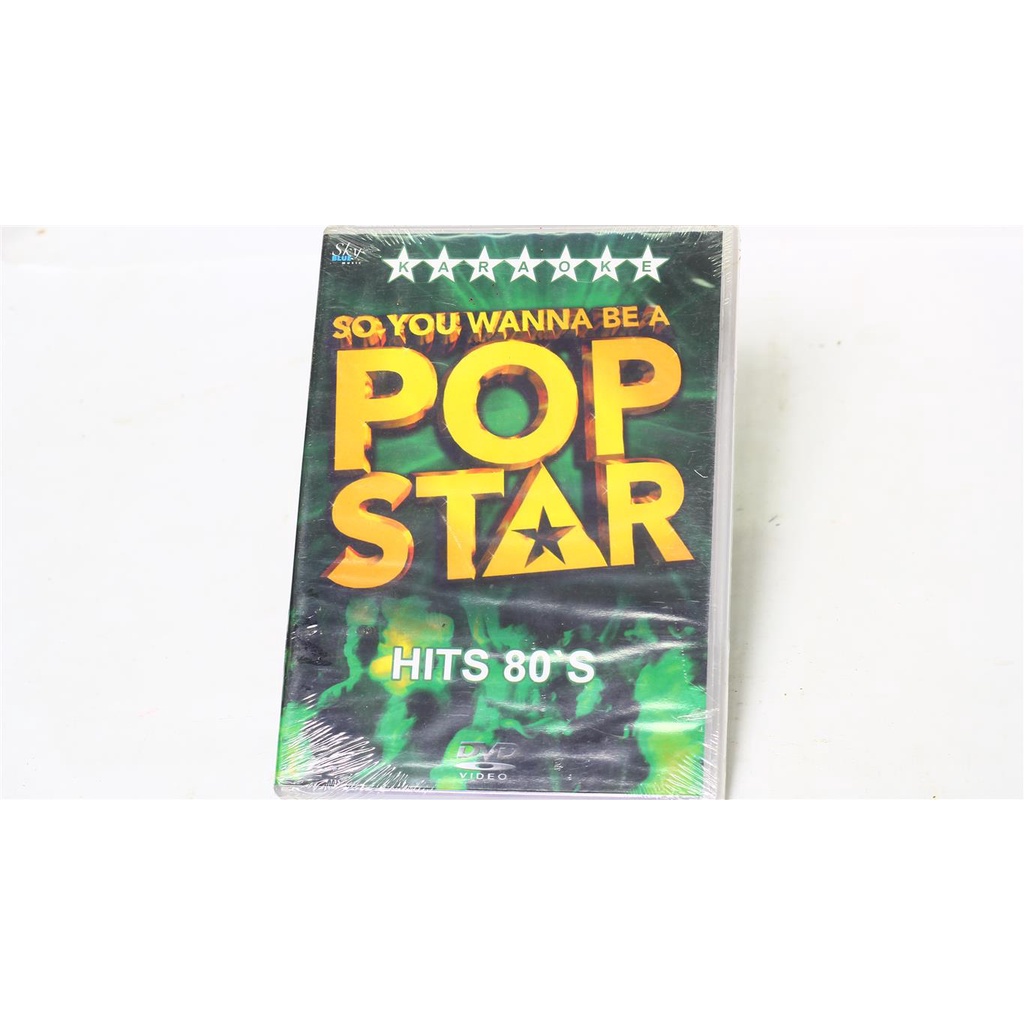DVD Karaoke So You Wanna Be A Pop Star: Hits 80's - Lacrado | Shopee Brasil