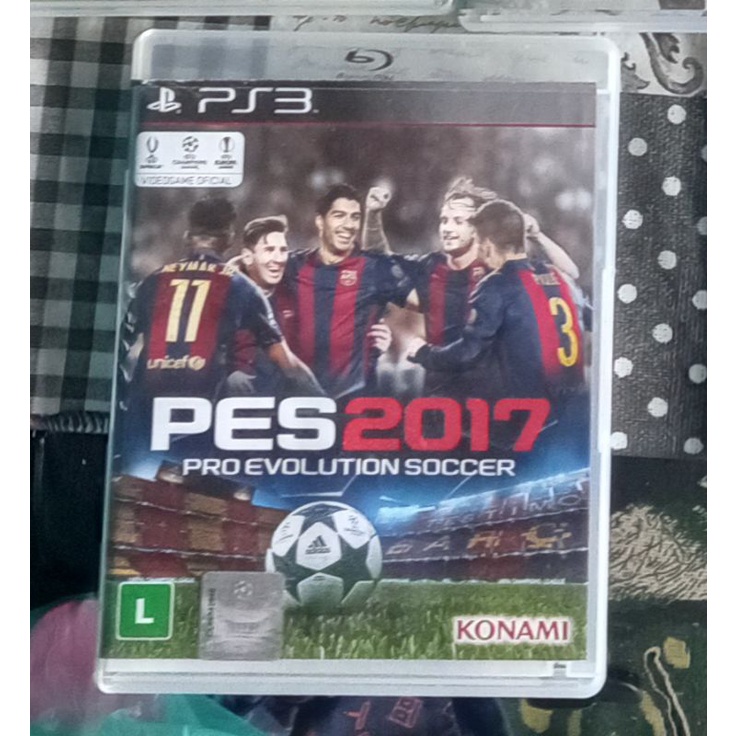Jogo Pes 2017 Original PS3 | Shopee Brasil