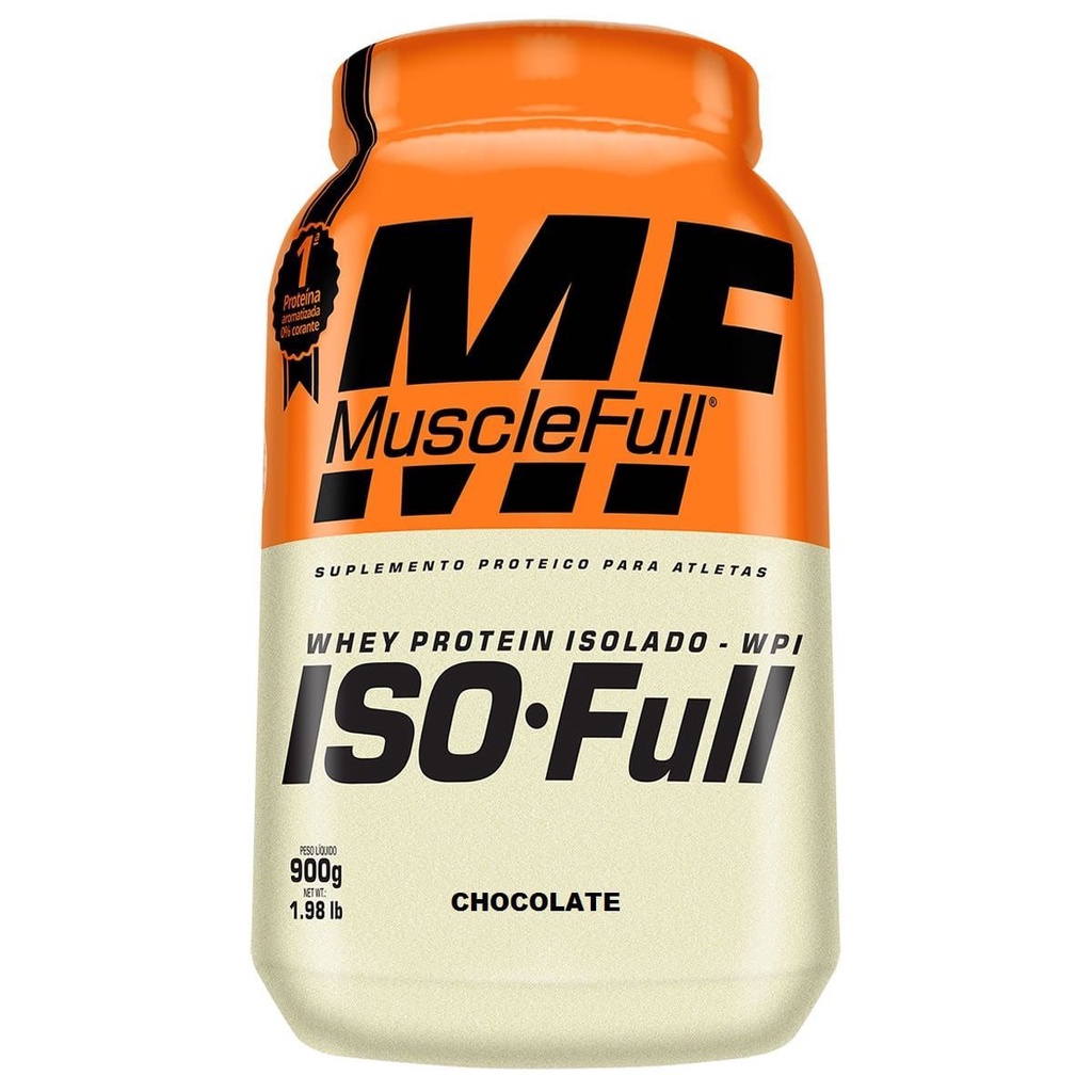 Iso Full Protein - 900g Chocolate - MuscleFull | Shopee Brasil