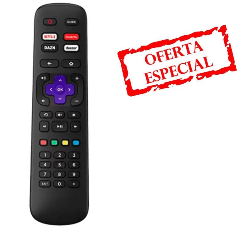 Controle Remoto SEMP ROKU ,PHILCO ROKU AOC ROKU TV 43S5195/78G com ...