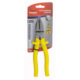ALICATE UNIVERSAL ELETRIC 8 CORNETA | Shopee Brasil