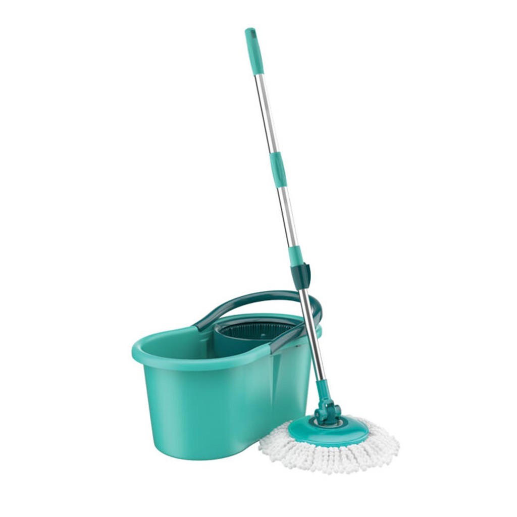 Mop Giratório Flash Limp 12 Litros Verde Água Limpeza Esfregão Lava e ...