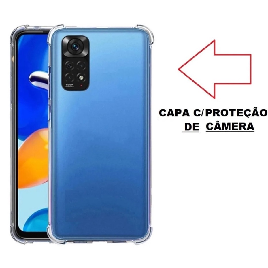 Capa Transparente Xiaomi Redmi Note 11 ( Global ) | Shopee Brasil