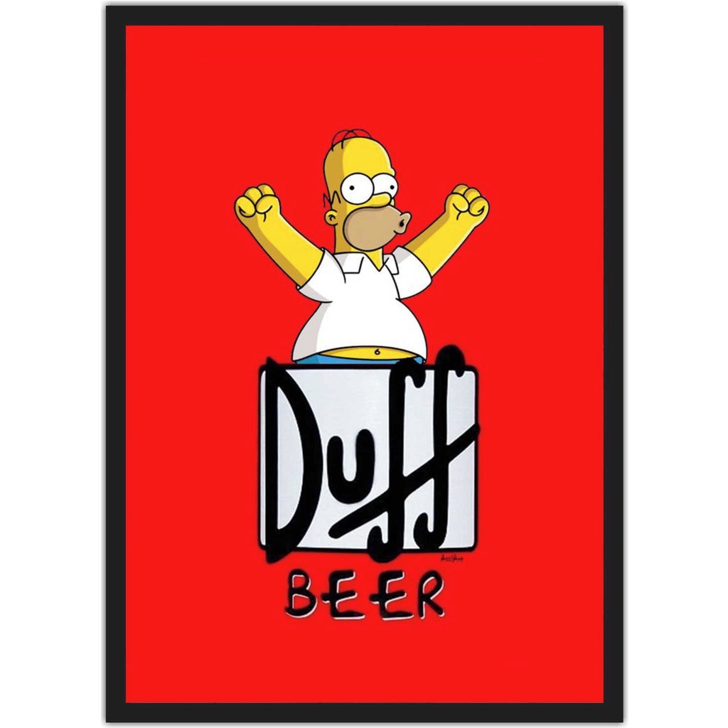 Poster Homer Simpson - Cartaz Procurado Homer Simpson - Variados ...