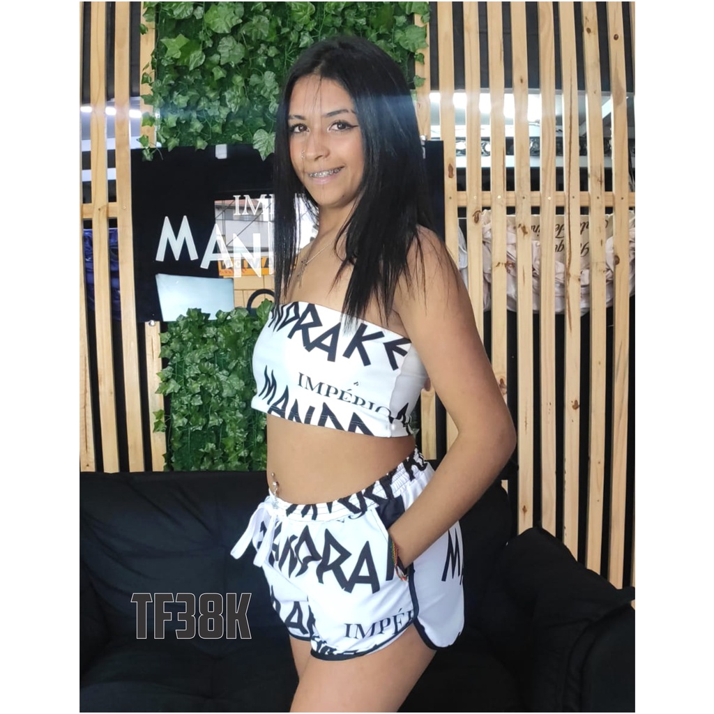 Kit Império Mandrake Cria de Quebrada Favela Top Faixa + Short Cod 38B ...