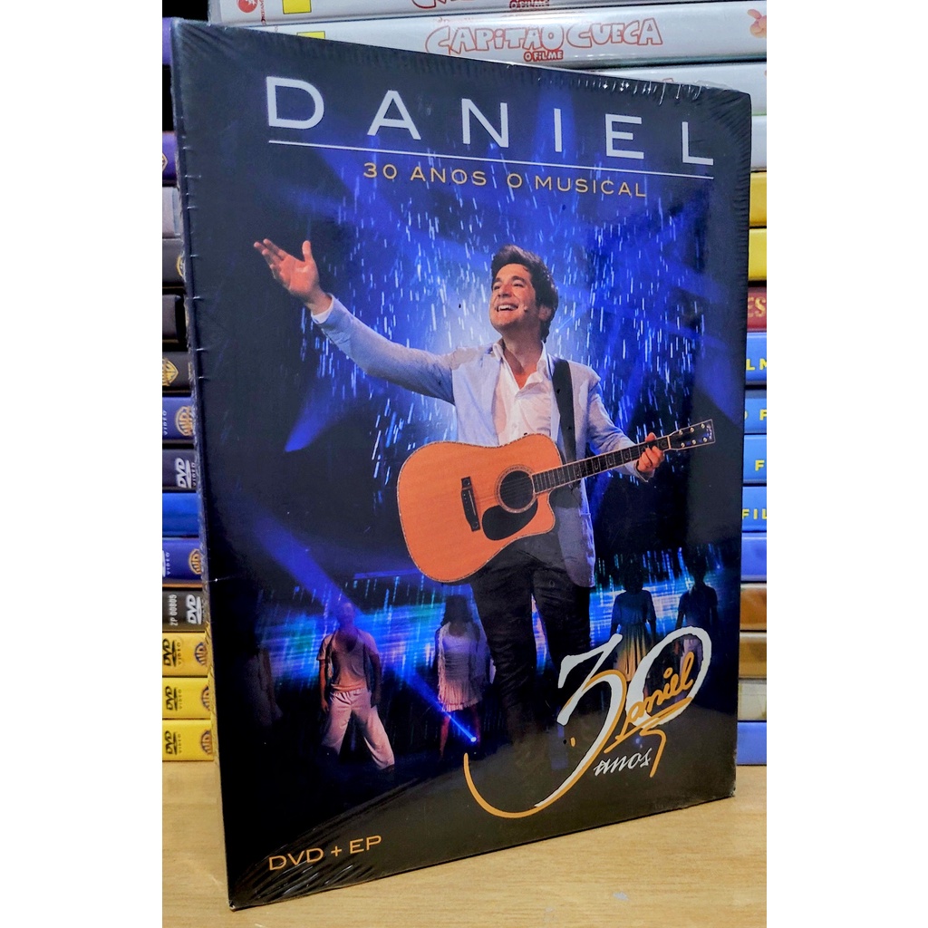 DVD + EP Daniel - 30 Anos O Musical (Original Lacrado) | Shopee Brasil
