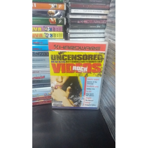 Dvd Uncensored Videos Rock Volume 1 Lacrado Original | Shopee Brasil