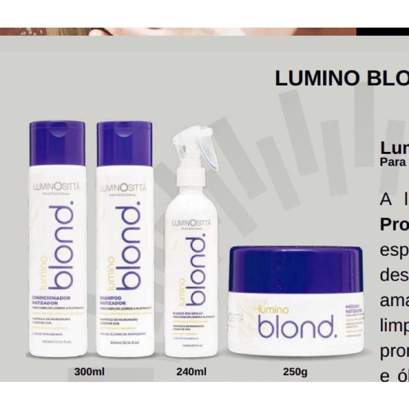 kit blond | Shopee Brasil
