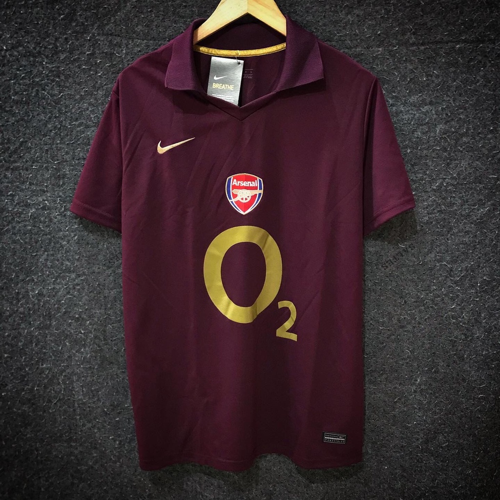 Camisa Polo Arsenal Retro 05 06 Masculina | Shopee Brasil