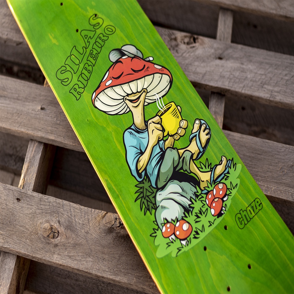 Shape Skate Maple Canadense Chaze Serie Mellow Pro Model Silas Ribeiro ...