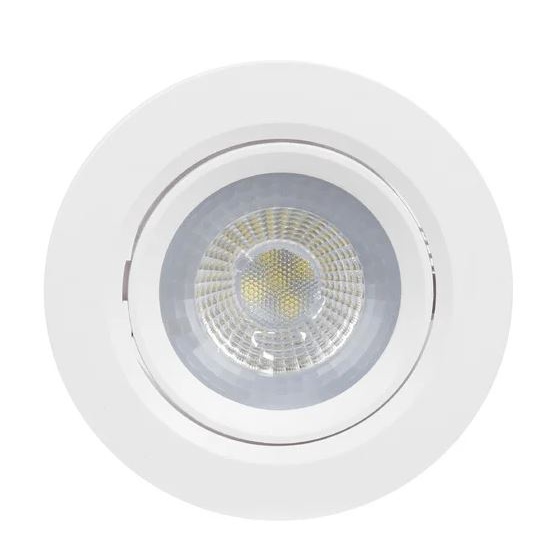 Lampada Spot Led 5w Dicroica Direcionavel Redondo Luz Forte | Shopee Brasil