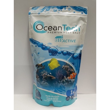 Oceantech Reef Active 1 Kg - Sal Marinho Para Aquários | Shopee Brasil