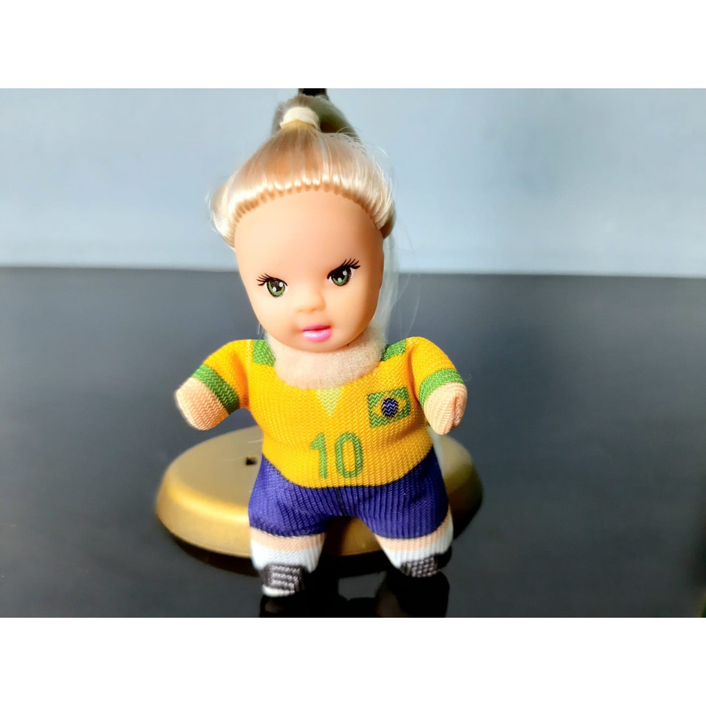 Boneca Fofolete Brasil Coleção Seleções do Mundo Estrela | Shopee Brasil