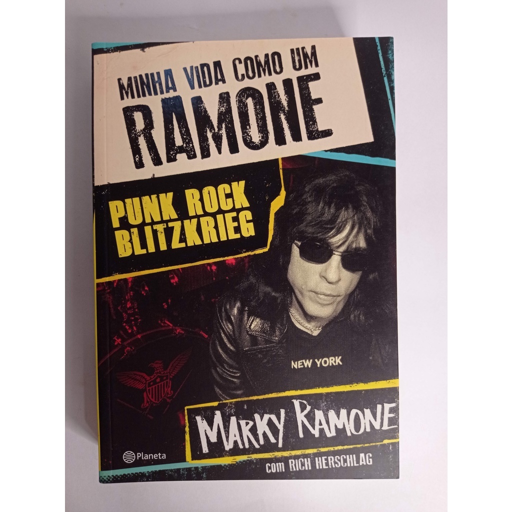 Marky Ramone - Minha Vida Como um Ramone / Livro Biografia Banda Punk Rock retro | Shopee Brasil
