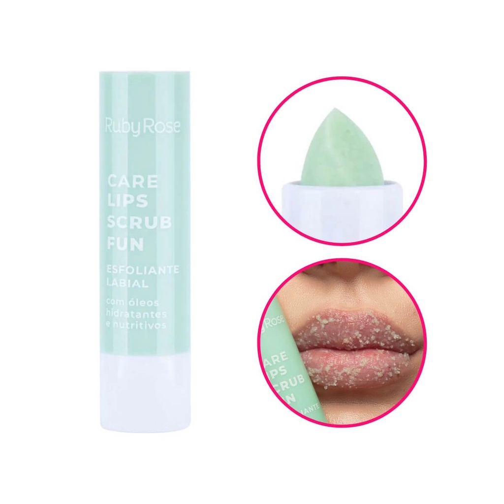 Esfoliante Labial Lips Scrub Fun Ruby Rose | Shopee Brasil