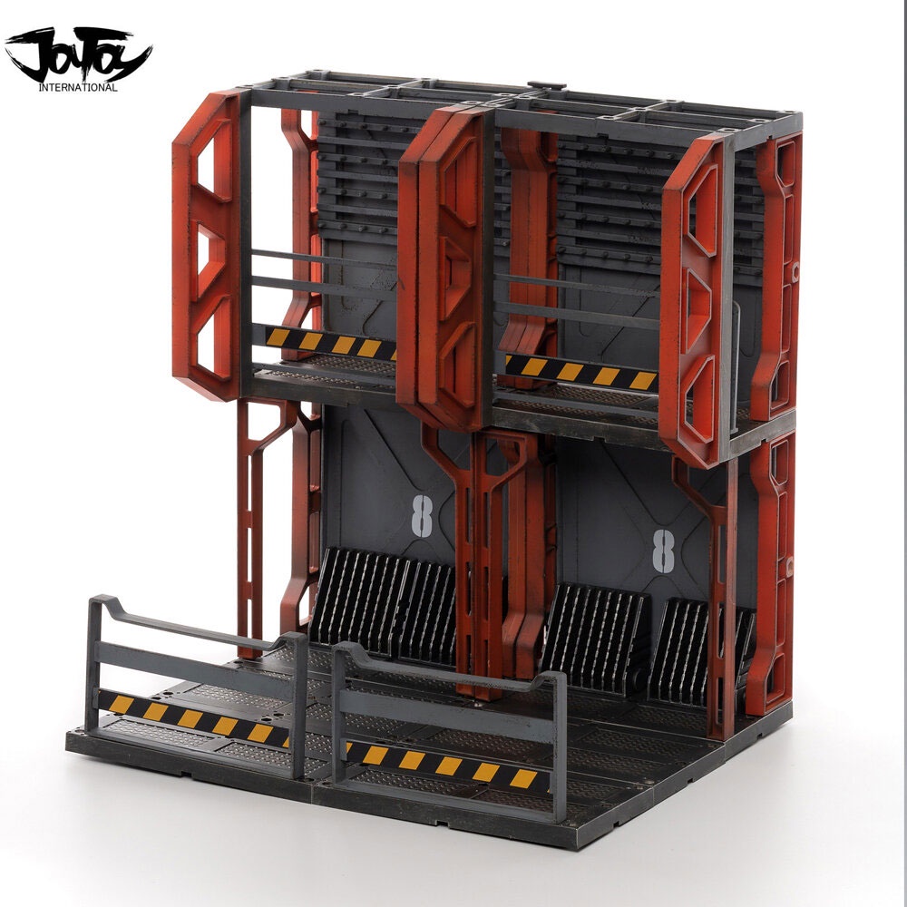Joy Toy Dark Source Mecha Depot Staging Are 1/18 cenario | Shopee Brasil