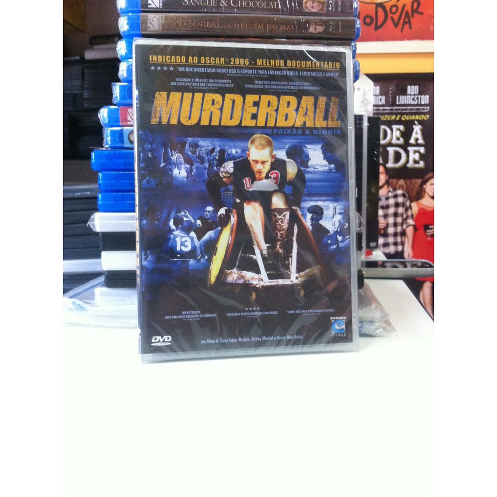 Dvd Original Do Documentário Murderball (lacrado) | Shopee Brasil