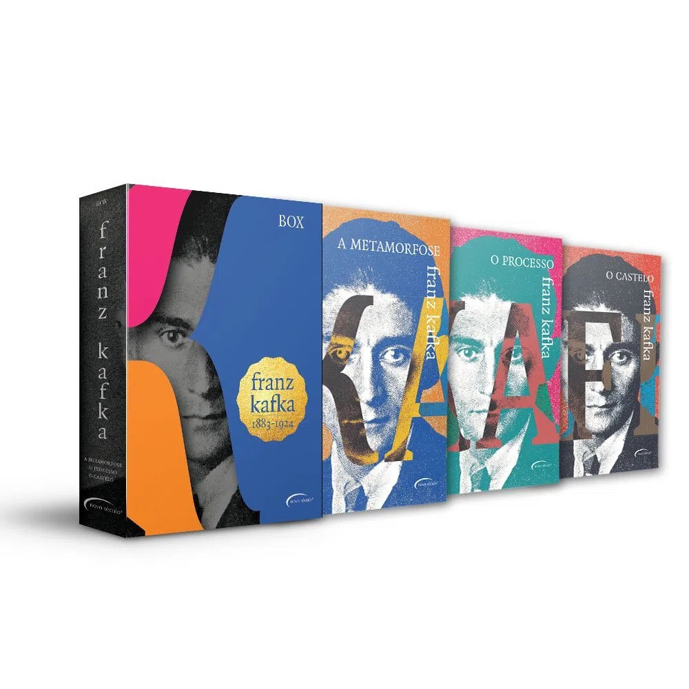 Box - Franz Kafka 1883-1924 - 3 Volumes (NOVO e Lacrado) | Shopee Brasil