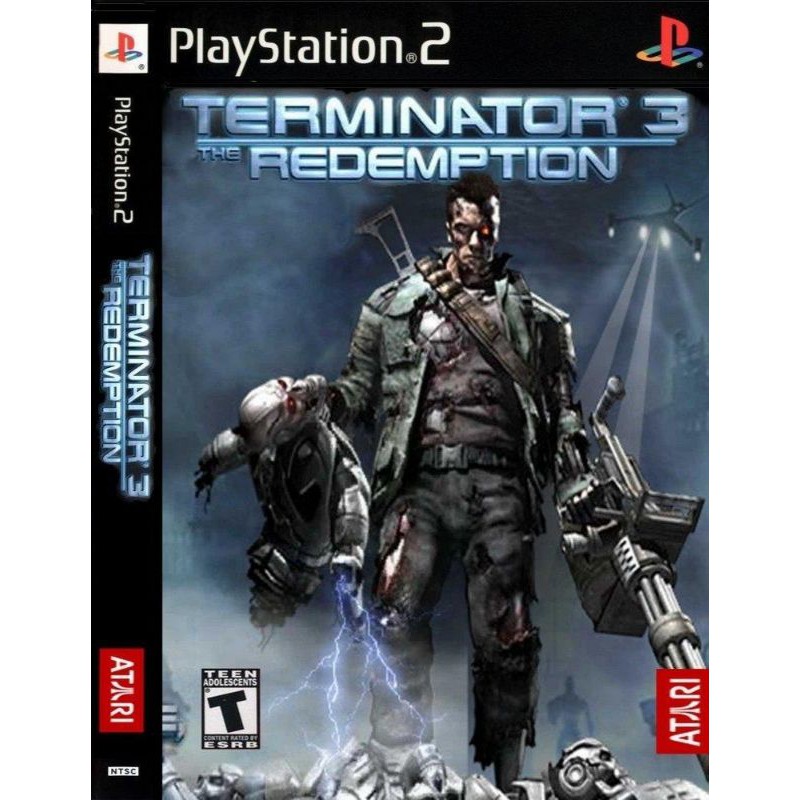 Jogo Terminator 3 The Redemption ps2 ( Exterminador do Futuro ...