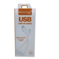 CABO USB TYPE C HM-07C 1 METRO HMASTON | Shopee Brasil