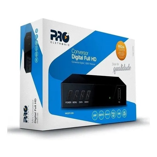 Conversor Digital Full Hd Prodt-1250 Pro Eletronic | Shopee Brasil