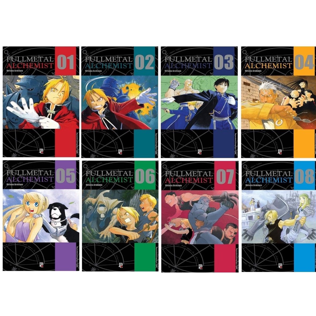Fullmetal Alchemist Edição Especial Volumes 1 ao 27 - Lacrados | Shopee ...