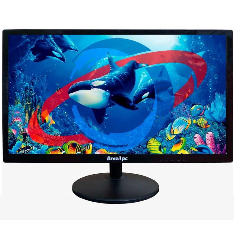 Monitor Led 20, HDMI, VGA, 60hz, Vesa - 20BPC-KAN Preto Widescreen ...