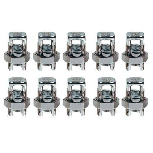 Kit 10 conector Parafuso Fendido Split Bolt 50mm | Shopee Brasil