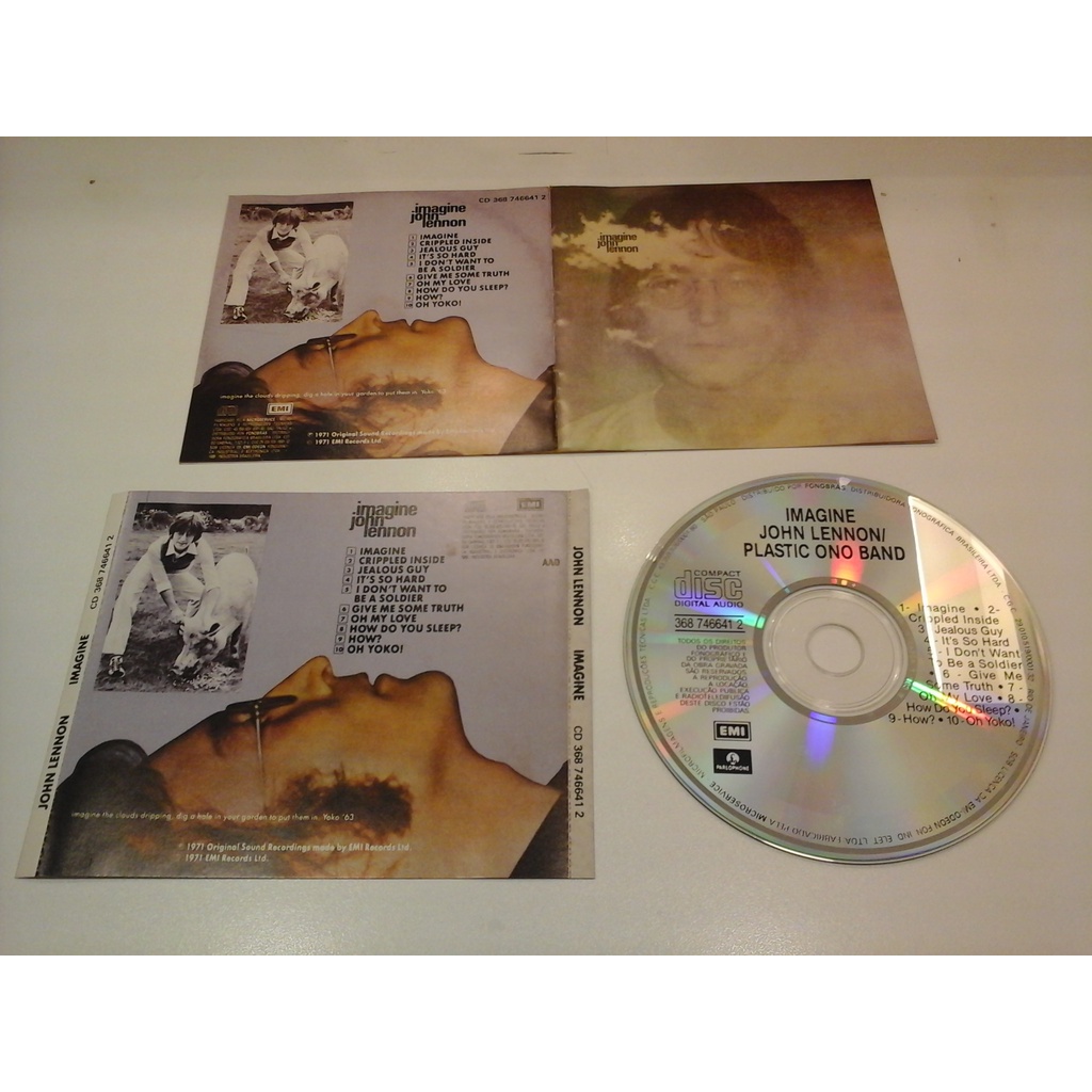 Cd John Lennon - Imagine | Shopee Brasil