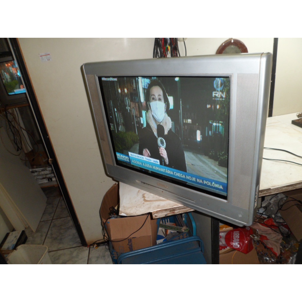 Tv Philips Trendset 20 Antiga Leia - Escorrega o Preço