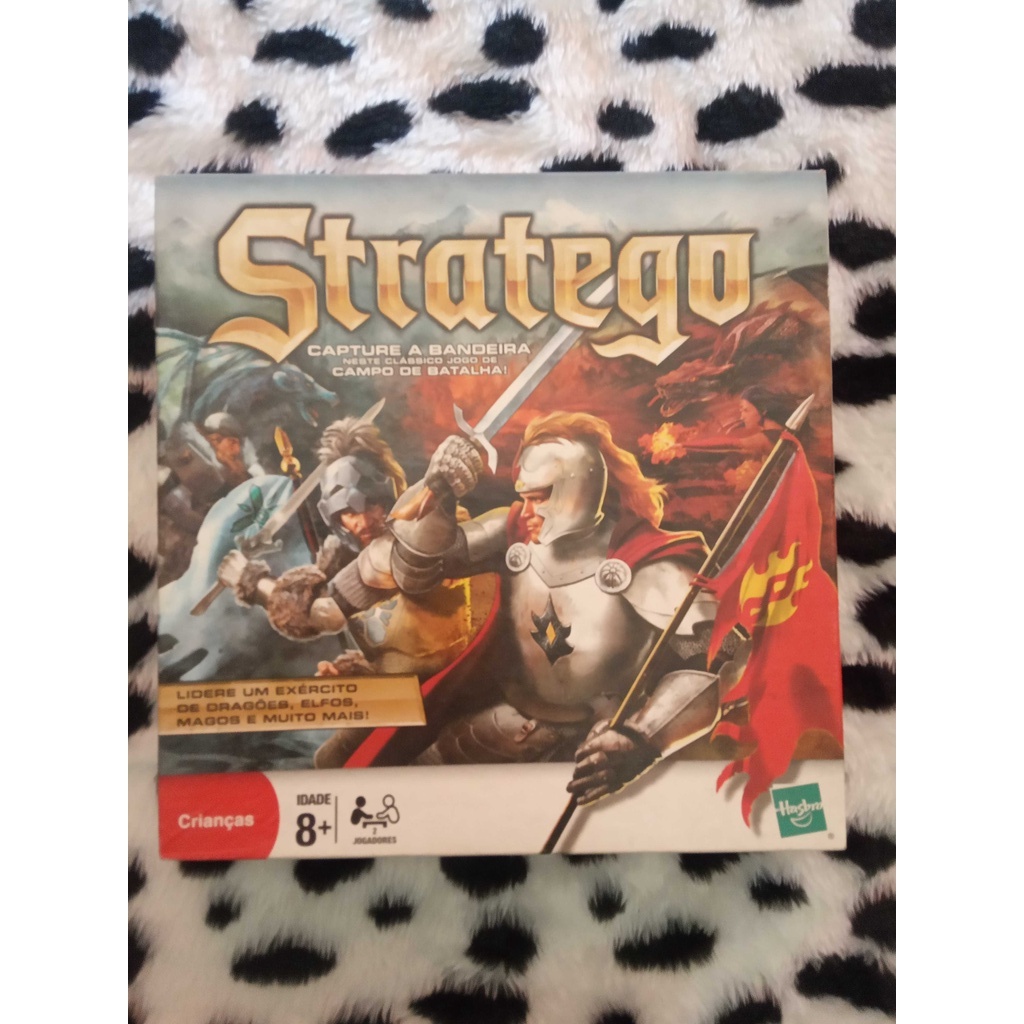 Jogo de Tabuleiro Stratego | Hasbro | Usado | Shopee Brasil