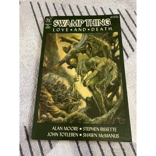 Swamp Thing Love and Death - Encadernado - Importado | Shopee Brasil