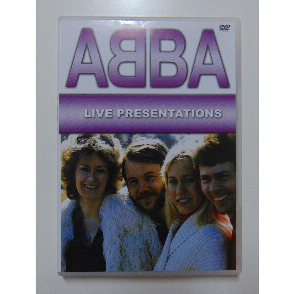 DVD Abba - Live Presentations | Shopee Brasil
