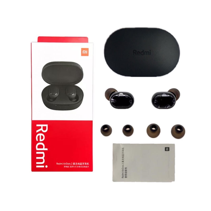 Fone De Ouvido Sem Fio Xiaomi Redmi Airdots 2 Bluetooth | Shopee Brasil
