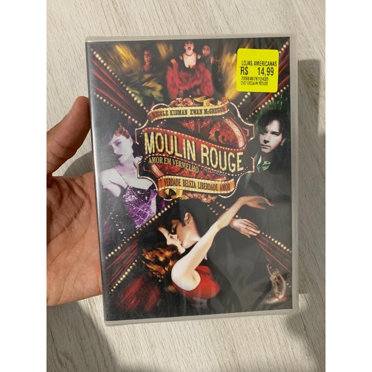 DVD MOULIN ROUGE | Shopee Brasil