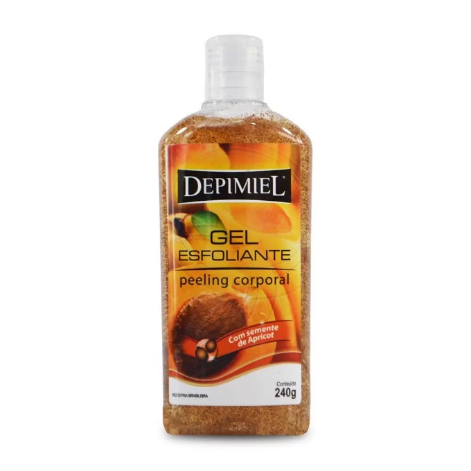 Gel Esfoliante Peeling Corporal Depimiel 240g | Shopee Brasil