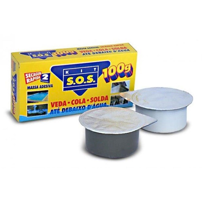 Cola Massa Kit SOS Epoxi - 50G | Shopee Brasil