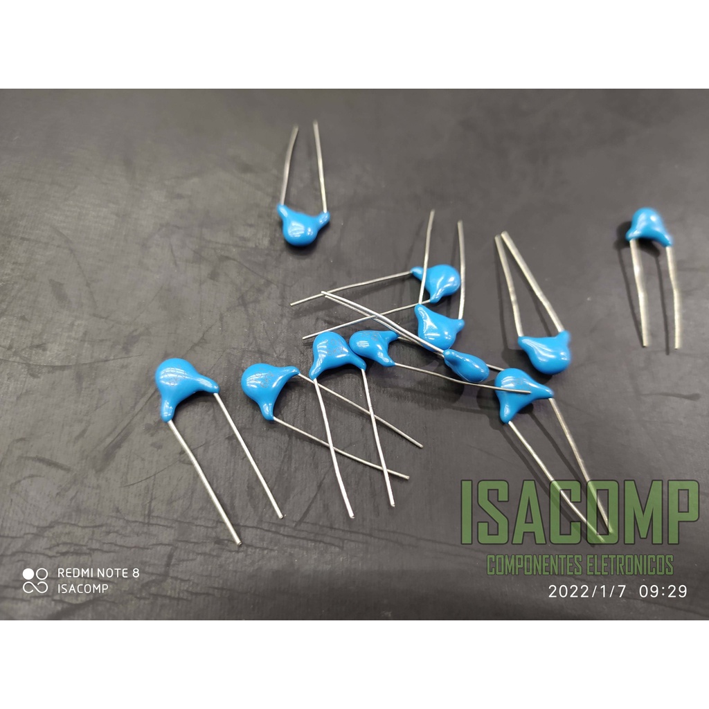 40x Capacitor Ceramico 100pf/6kv 101j 6kv Epox | Shopee Brasil